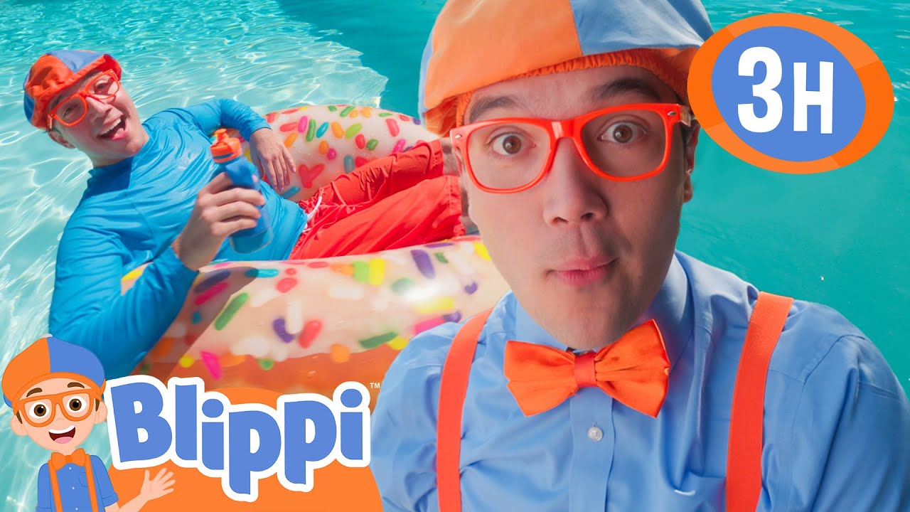 Blippi's Pool Party! | Blippi and Meekah Best Friend Adventures ...
