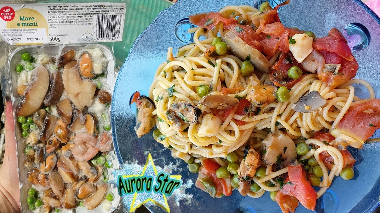 Spaghetti mare e monti con preparato per pasta - YouTube