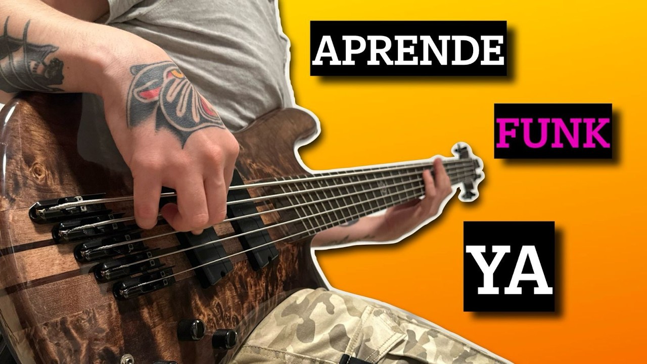 🎸 ¡Aprende a Tocar Funk en el Bajo Hoy Mismo! 🔥 Grooves Fáciles y que ...