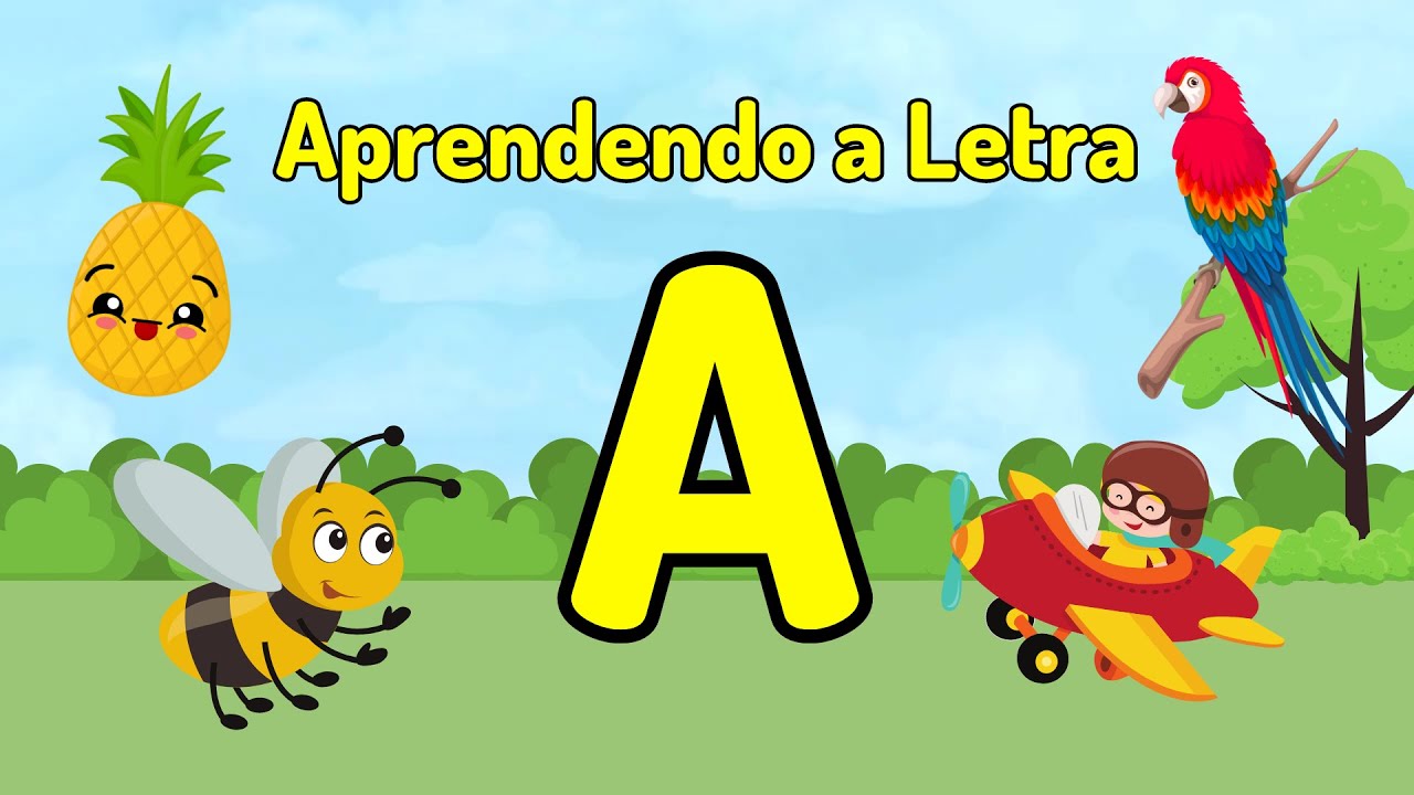 Letra A para Iniciantes: Aprenda de Forma Divertida e Fácil - YouTube