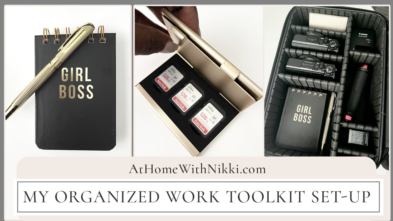 Work Organization | My Everyday Work Kit - YouTube