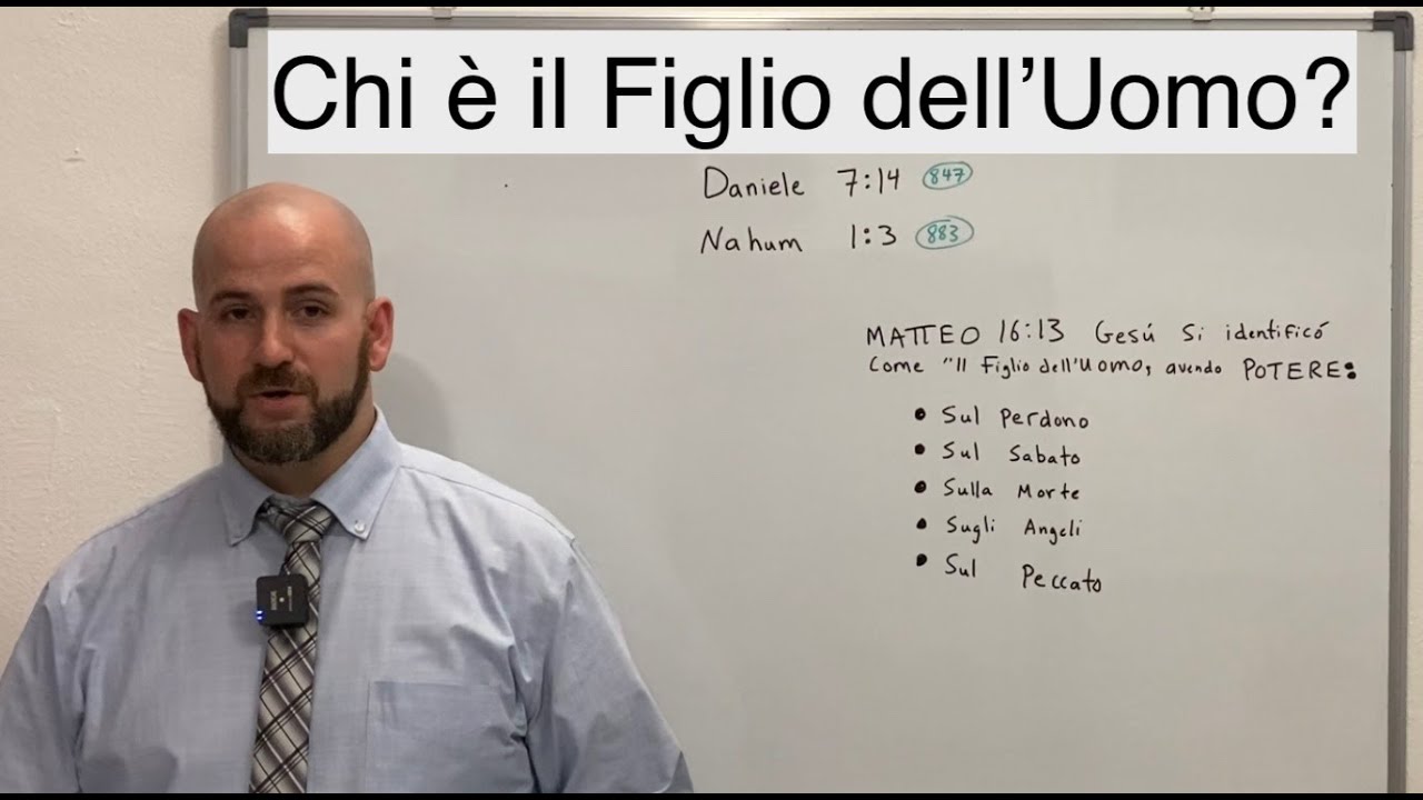Chi è Il Figlio dell'Uomo? (Daniele 7) - pastore Leib - YouTube