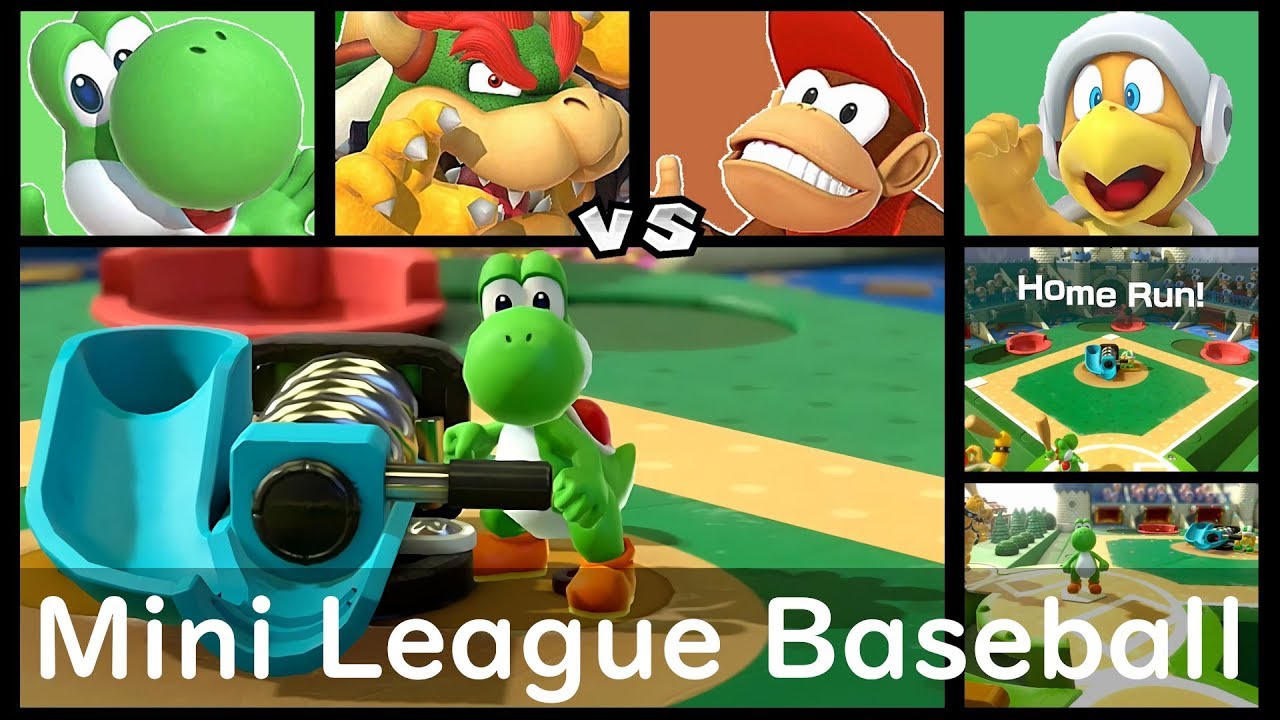 Super Mario Party Mini League Baseball #17 - YouTube