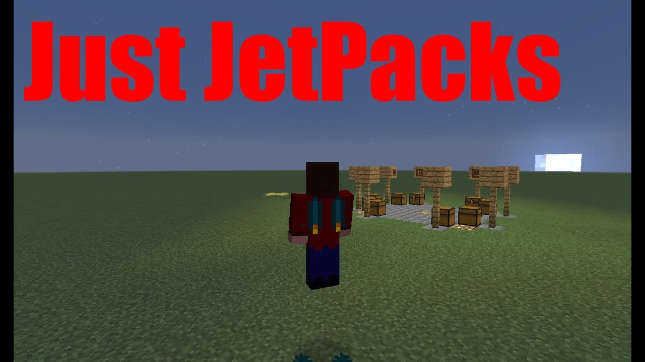 Minecraft: Just JetPacks | Mod Spotlight - YouTube