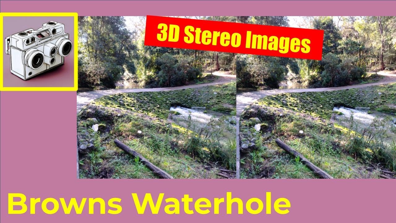 Stereoscopic Parallel 3D Pop Out: Explore Browns Waterhole on Lane Cove ...