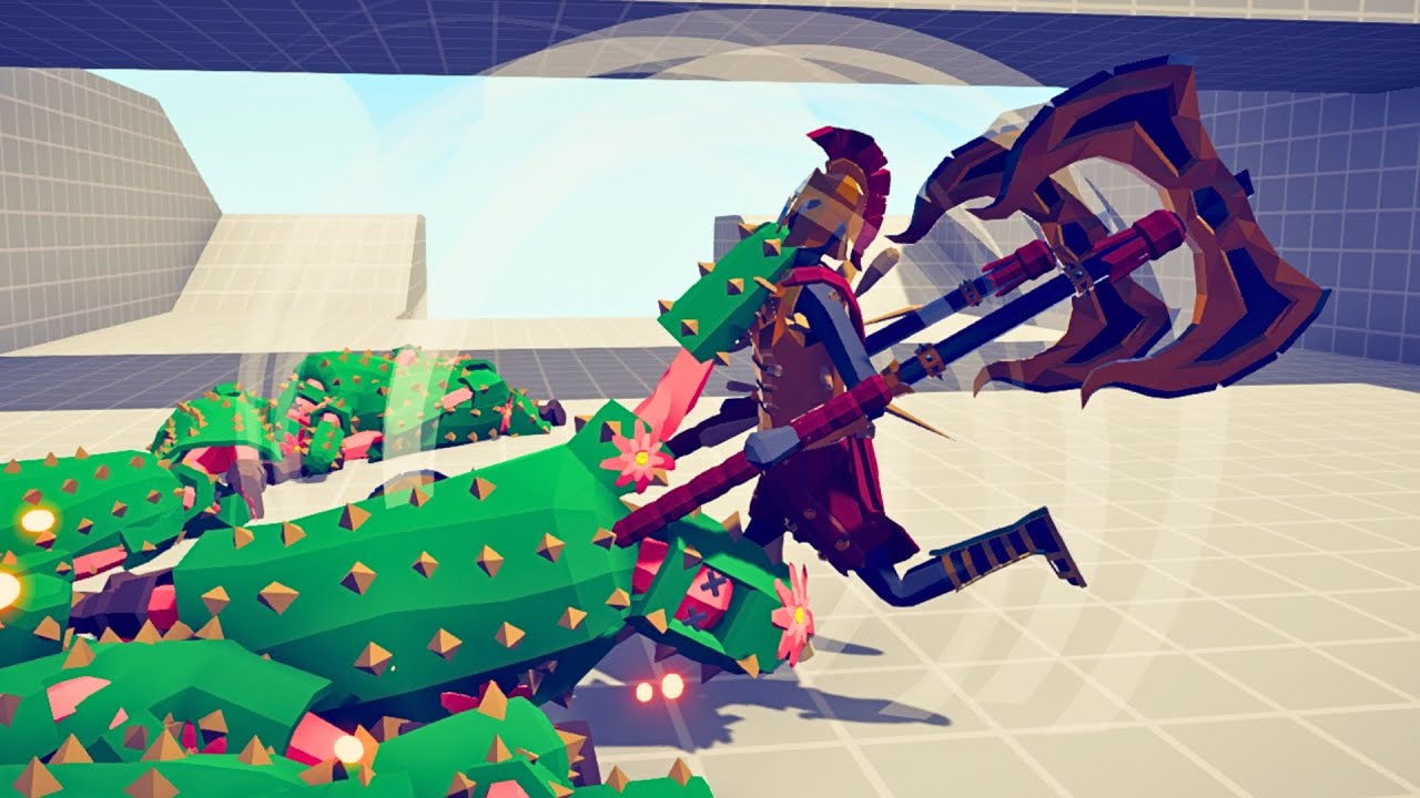 SPARTA AND WAR AXE VS EVERY UNIT - Totally Accurate Battle Simulator ...