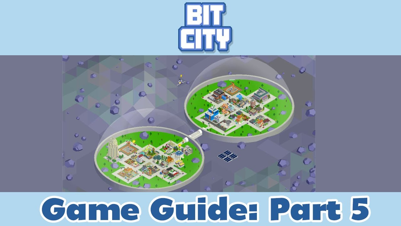 Bit City Level 12 | Moon Base Guide with Satellites | Part 5 - YouTube