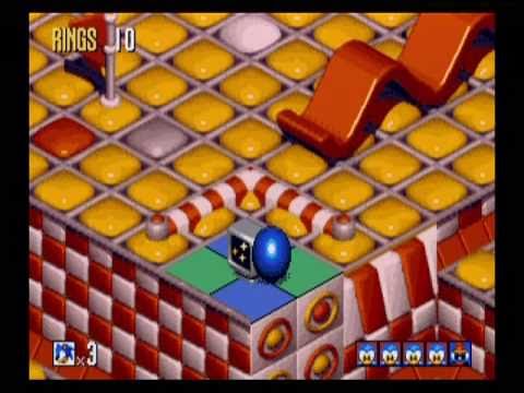Sonic 3D Blast: Spring Stadium Zone Act 2 - YouTube