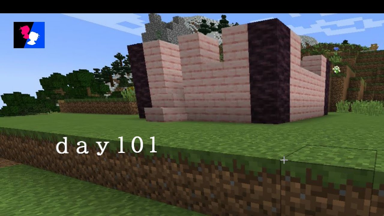 【Minecraft JavaEdition day101】 マイクラでBGM無しの無言サバイバル実況を始めてみました 101日目（仮） - YouTube