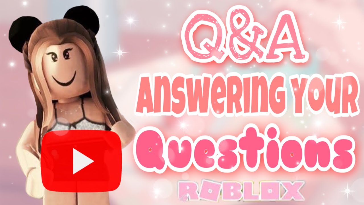 q&a answering your questions! | roblox - YouTube