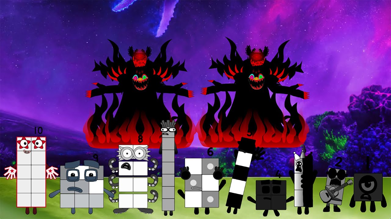 Tiny VS Mega Uncannyblocks Band Different (100T-1Q) But it's 2 VS (1-10 ...