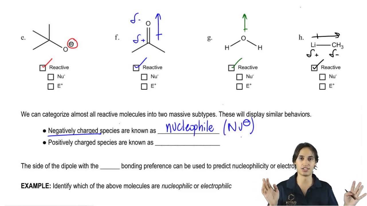 Nucleophile And Electrophile