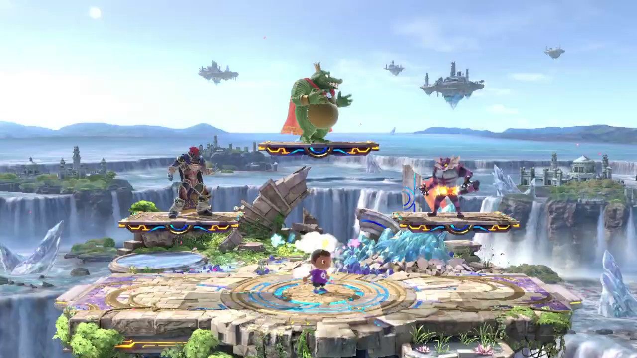 Super Smash Bros. Ultimate (4 Player Smash) - YouTube