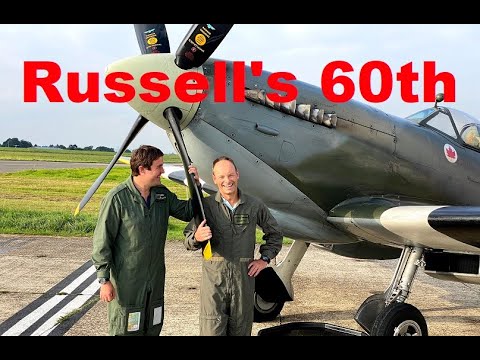 Russell's 60th Spitfire flight 15th September 2021 - YouTube