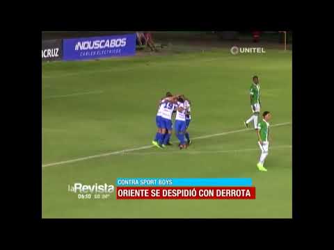 Liga: Oriente 2 – 3 Sport Boys