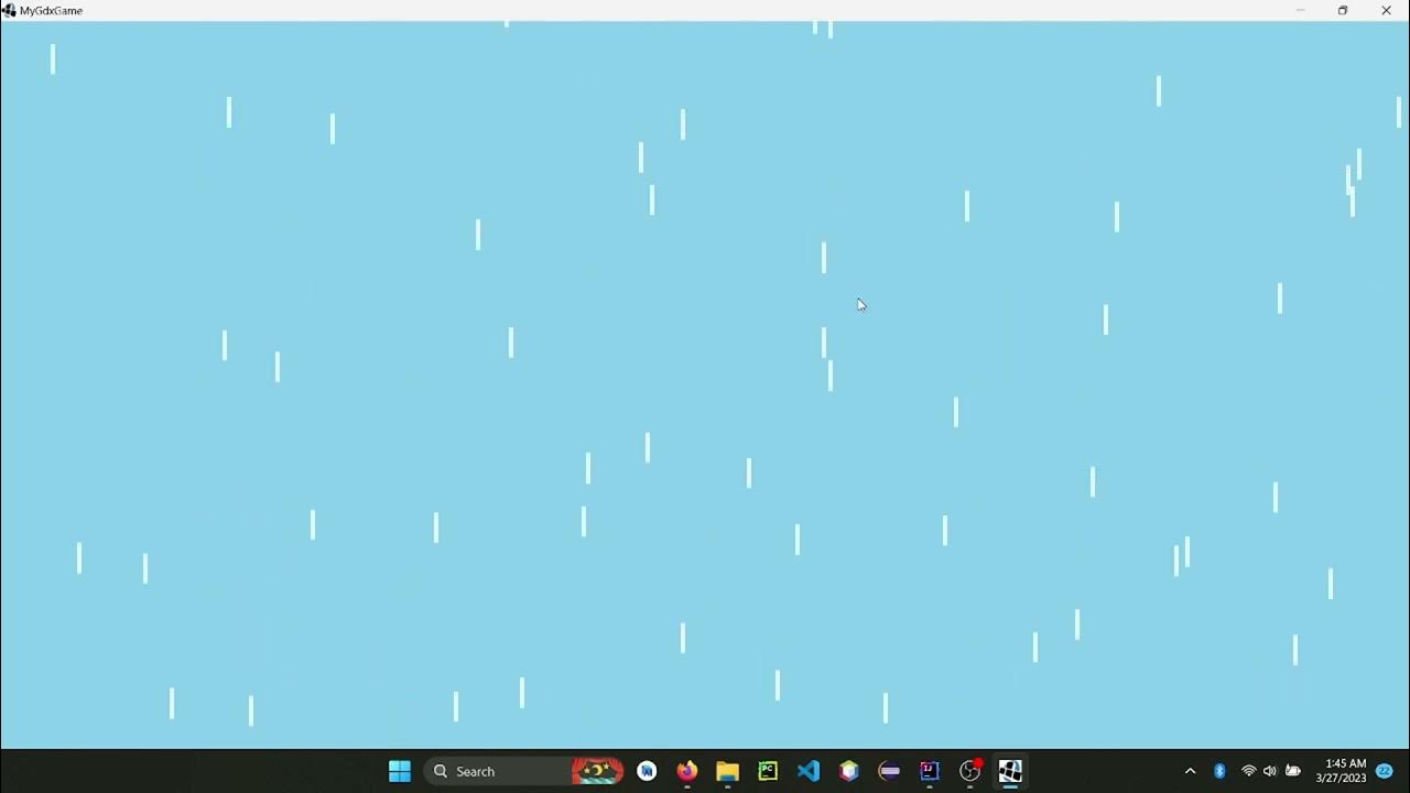 Rainfall in Java (LibGdx) - YouTube