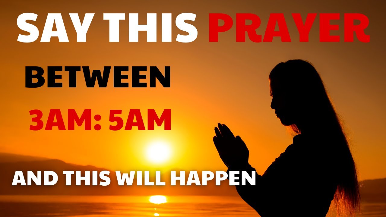 If You Wake Up Between 3 AM - 5 AM, Say This Powerful Meditation Prayer ...