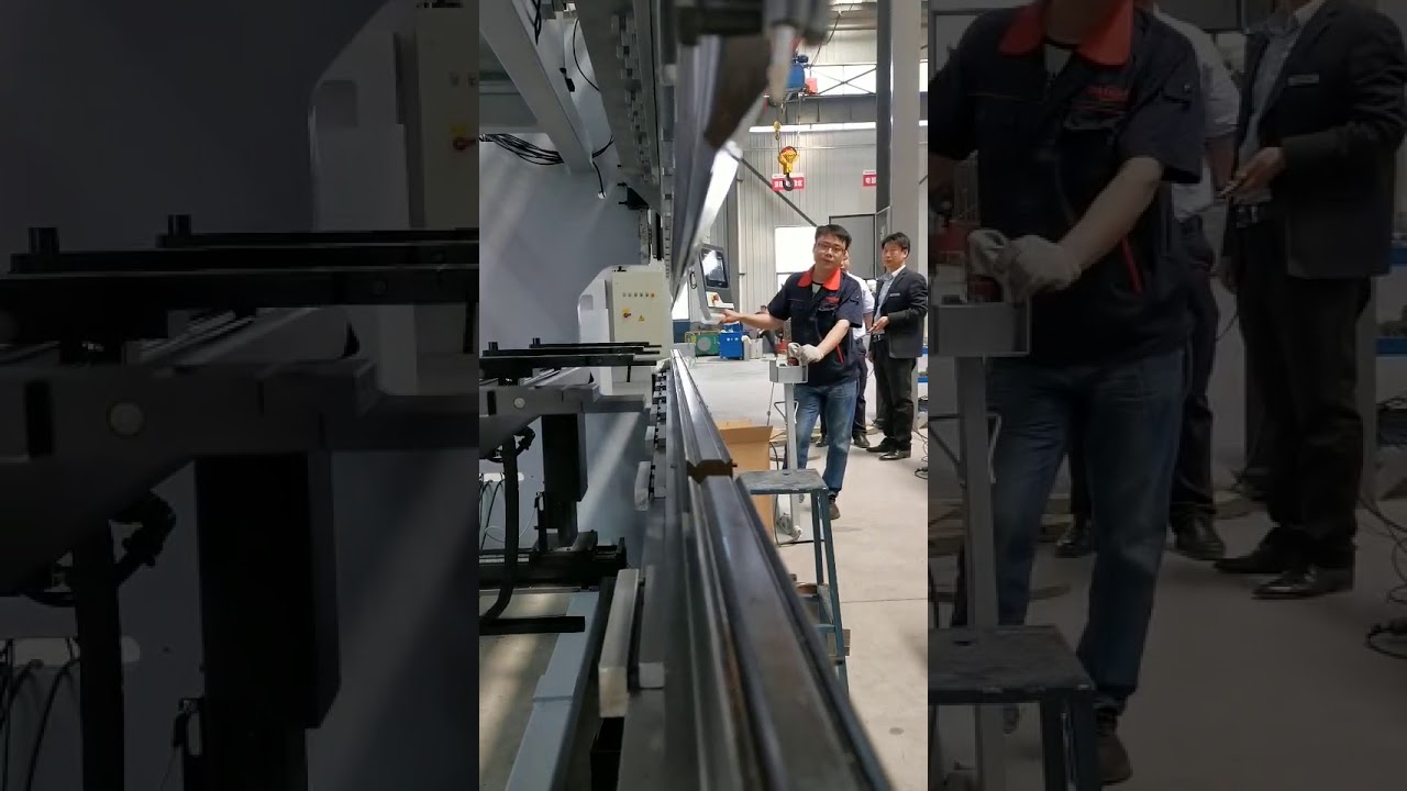 DARDONTECH- CNC PRESS BRAKE TEST - YouTube