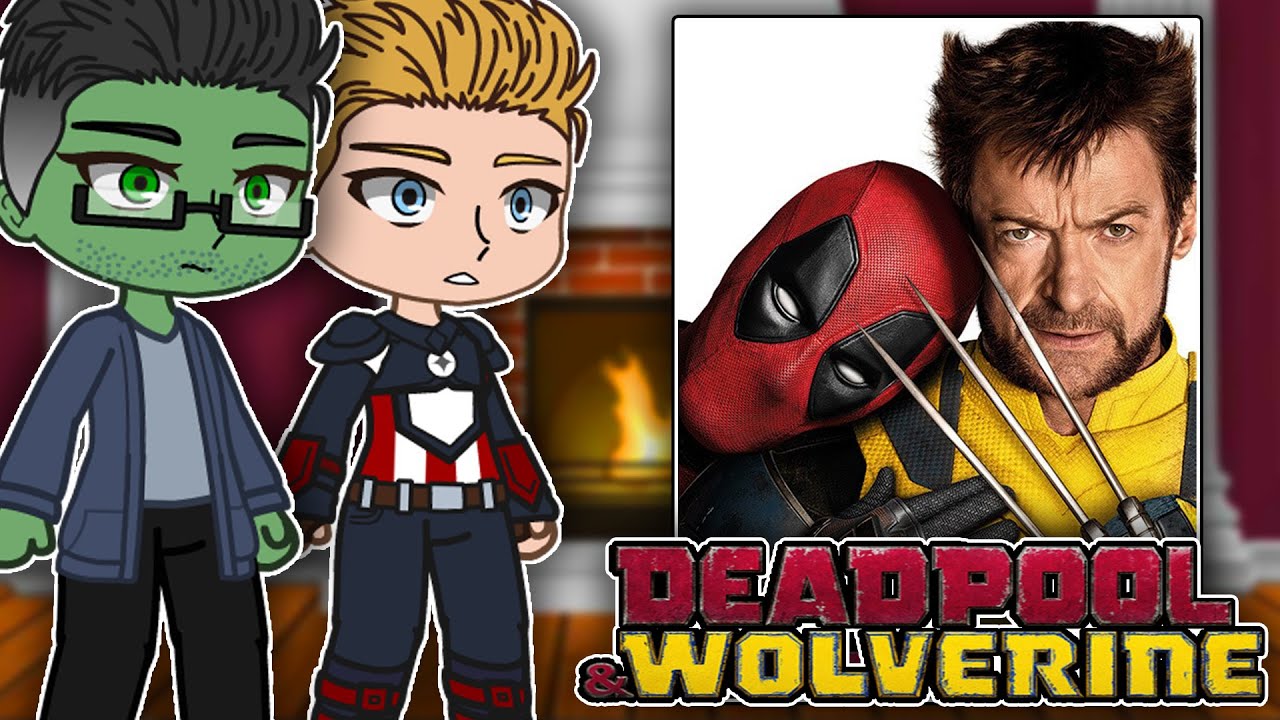 Avengers React To Wolverine | Deadpool Vs Wolverine | Logan | Gacha ...