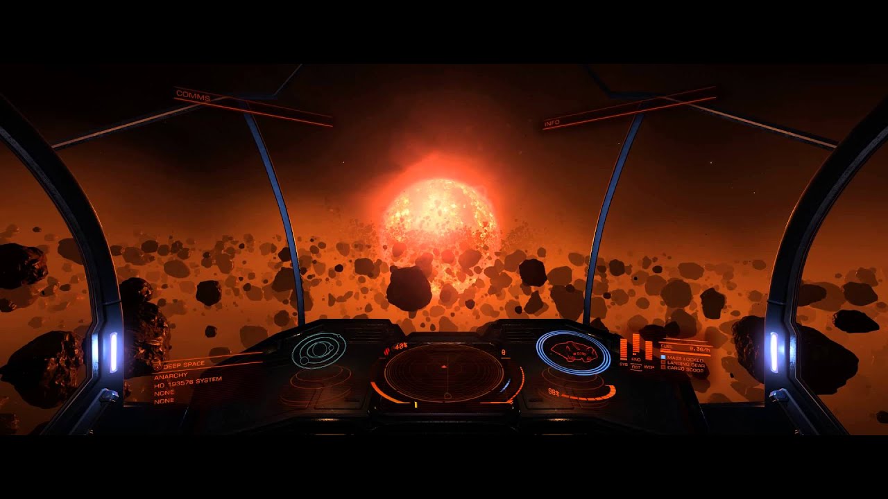 Elite Dangerous: Two Minutes of a Ringed Star - YouTube