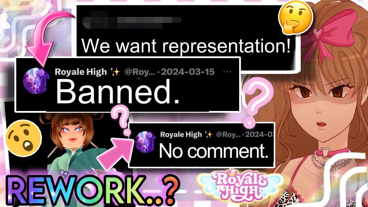 Royale High said this?! **NOT CLICKBAIT**No representation? No CB set ...