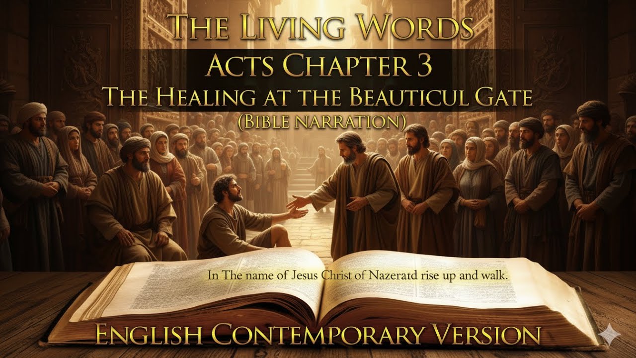 Rise Up and Walk! The Miraculous Healing at the Beautiful Gate | Acts 3 ...