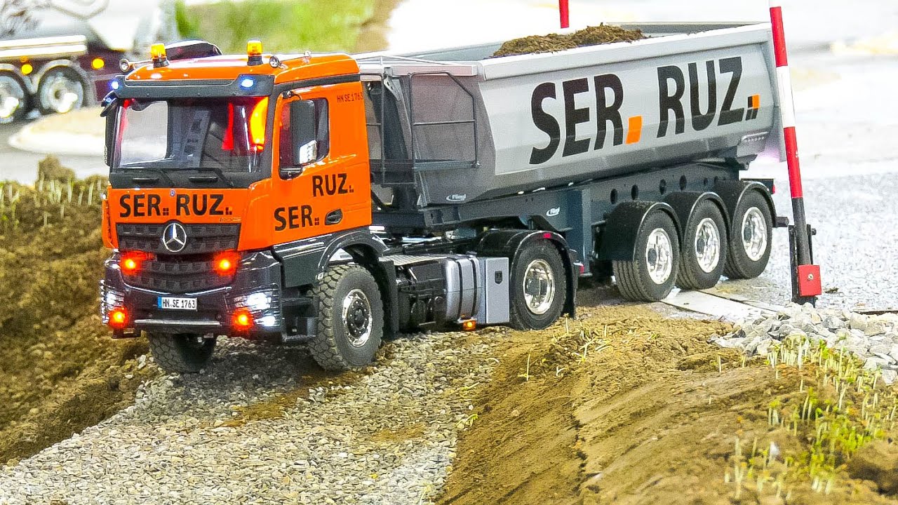 RC MODEL TRUCK FAILS COLLECTION!! RC MISTAKES, RC VEHICLES STUCK, RC ...