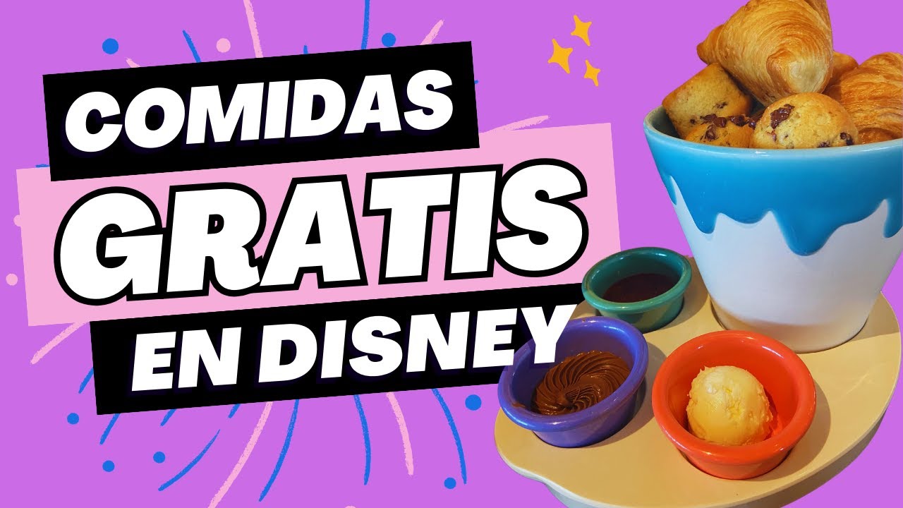 Comidas GRATIS en DISNEY WORLD | Enterate de todo en menos de 5 minutos ...