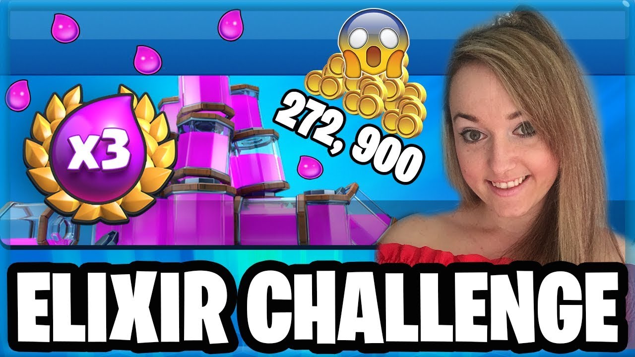 😱😀 NEW ELIXIR CHALLENGE AND 272,900 GOLD IN TOTAL TO GRAB | 😱😀 CLASH ...