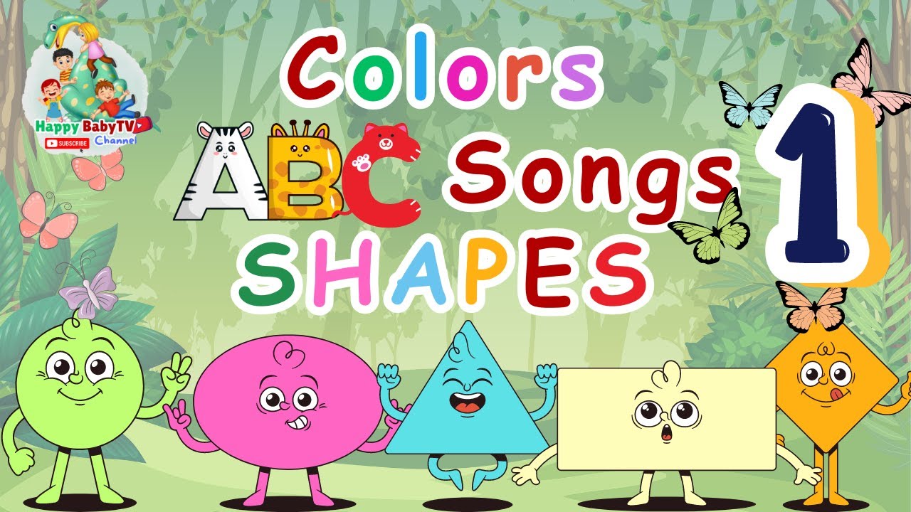 LEARNING THE SHAPES 1 I Nursery Video - YouTube