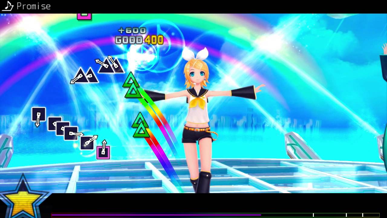 Project Diva F 2nd (PS3) DLC - Promise - Extreme Perfect - YouTube