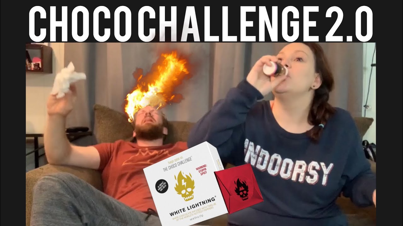 Choco Challenge 2.0 : THE WORLDS SPICIEST WHITE CHOCOLATE BAR - YouTube
