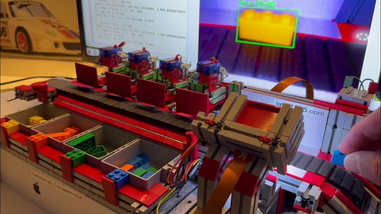 Lego Sorter v1 2025 - Roboflow, YOLO, Raspberry Pi, Fischertechnik - YouTube