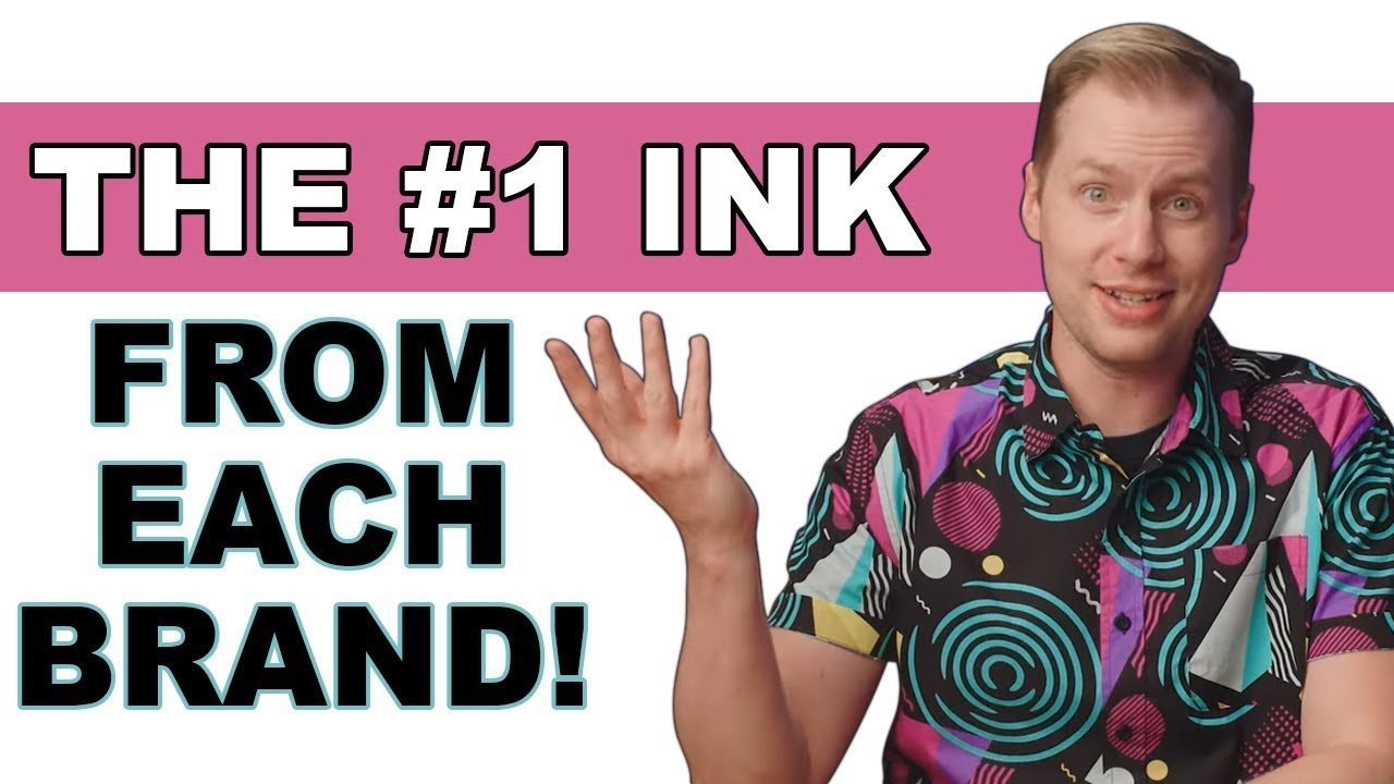 The Best Selling Inks of 19 Different Brands - YouTube