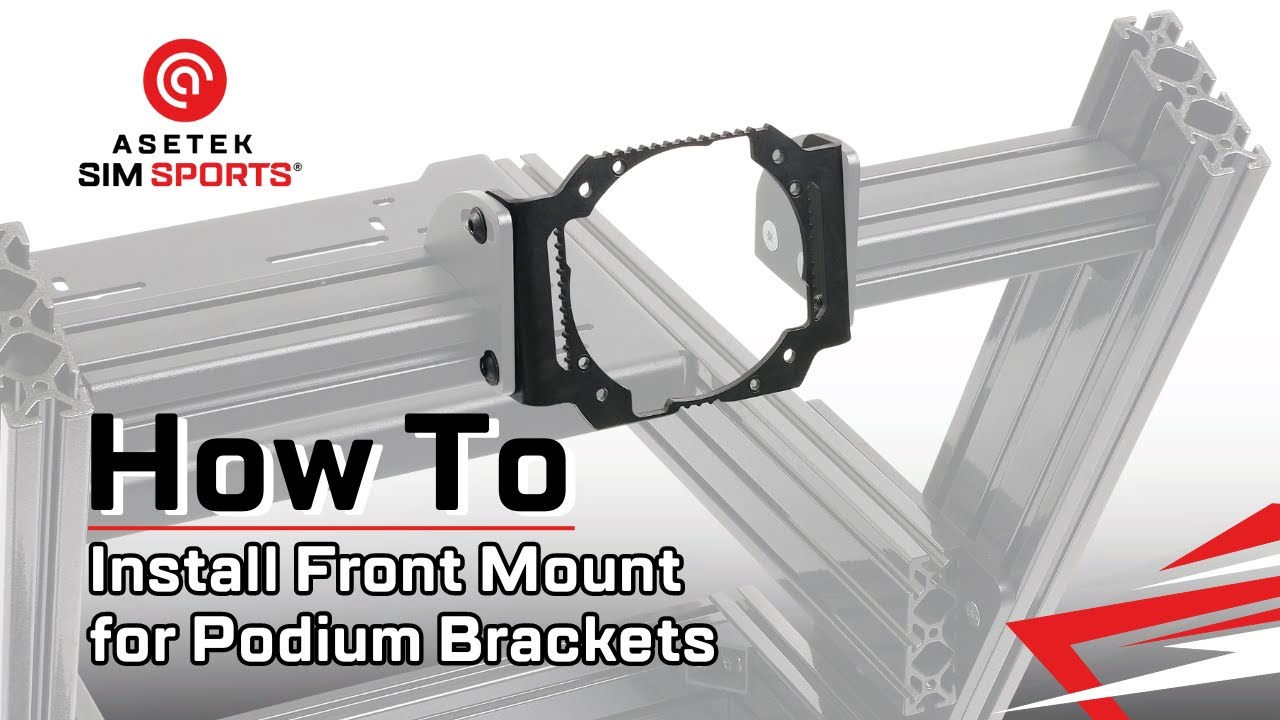 How To: Install Front Mount For Podium Brackets - YouTube