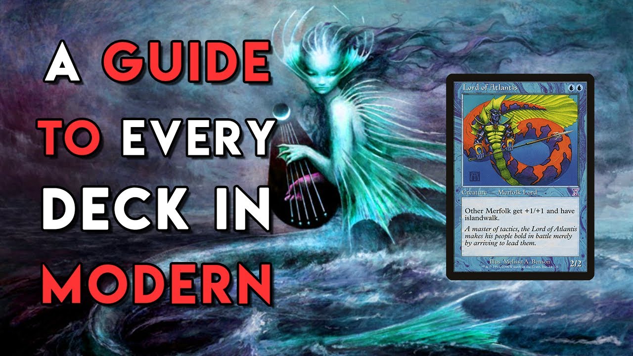 Merfolk | A Guide To Every Deck In Modern - YouTube
