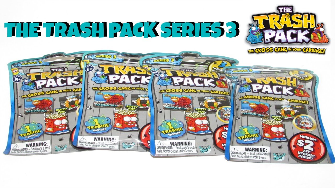 THE TRASH PACK SERIES 3 - BLIND BAG - MOOSE TOYS - YouTube