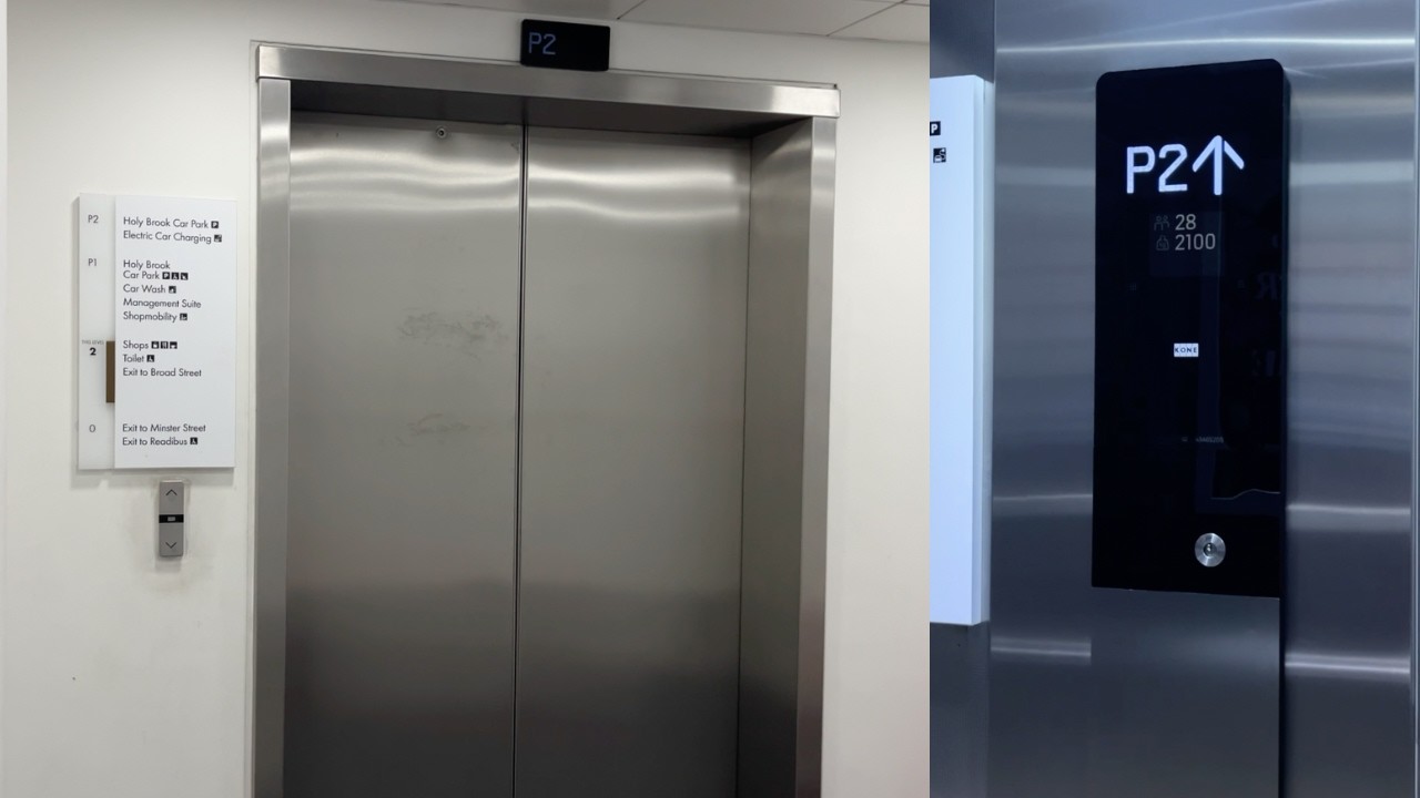 AMAZING OTIS 2000 VF (mb. KONE) Lift at The Oracle in Reading - YouTube