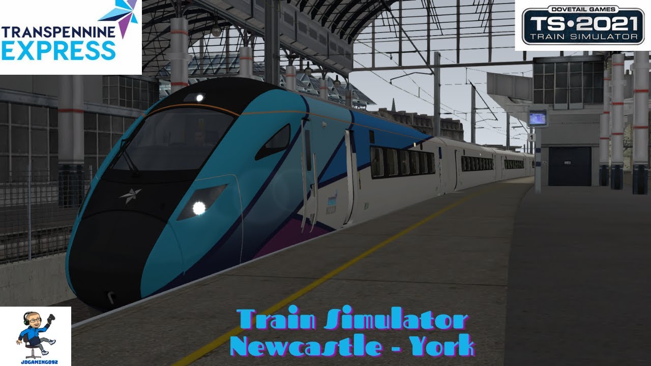 Train Simulator 2021: TPE Class 802 Newcastle - York - YouTube