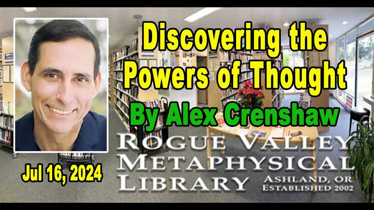 Alex Crenshaw: Discovering the Powers of Thought - YouTube