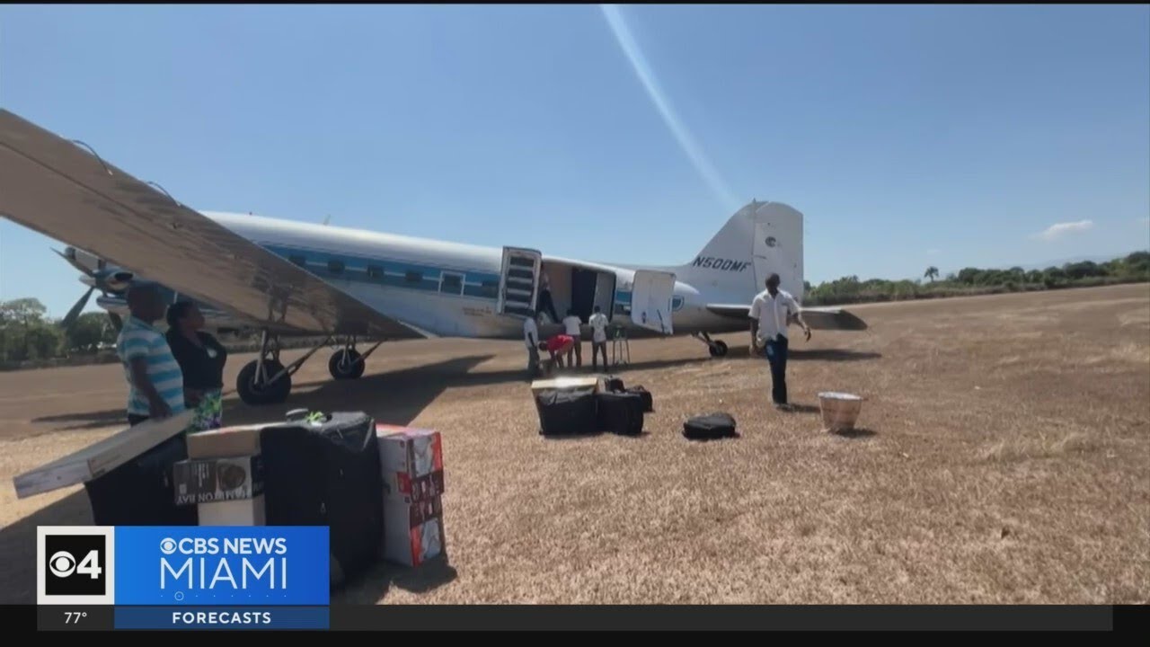 Mission of hope delivers supplies to Haiti - YouTube