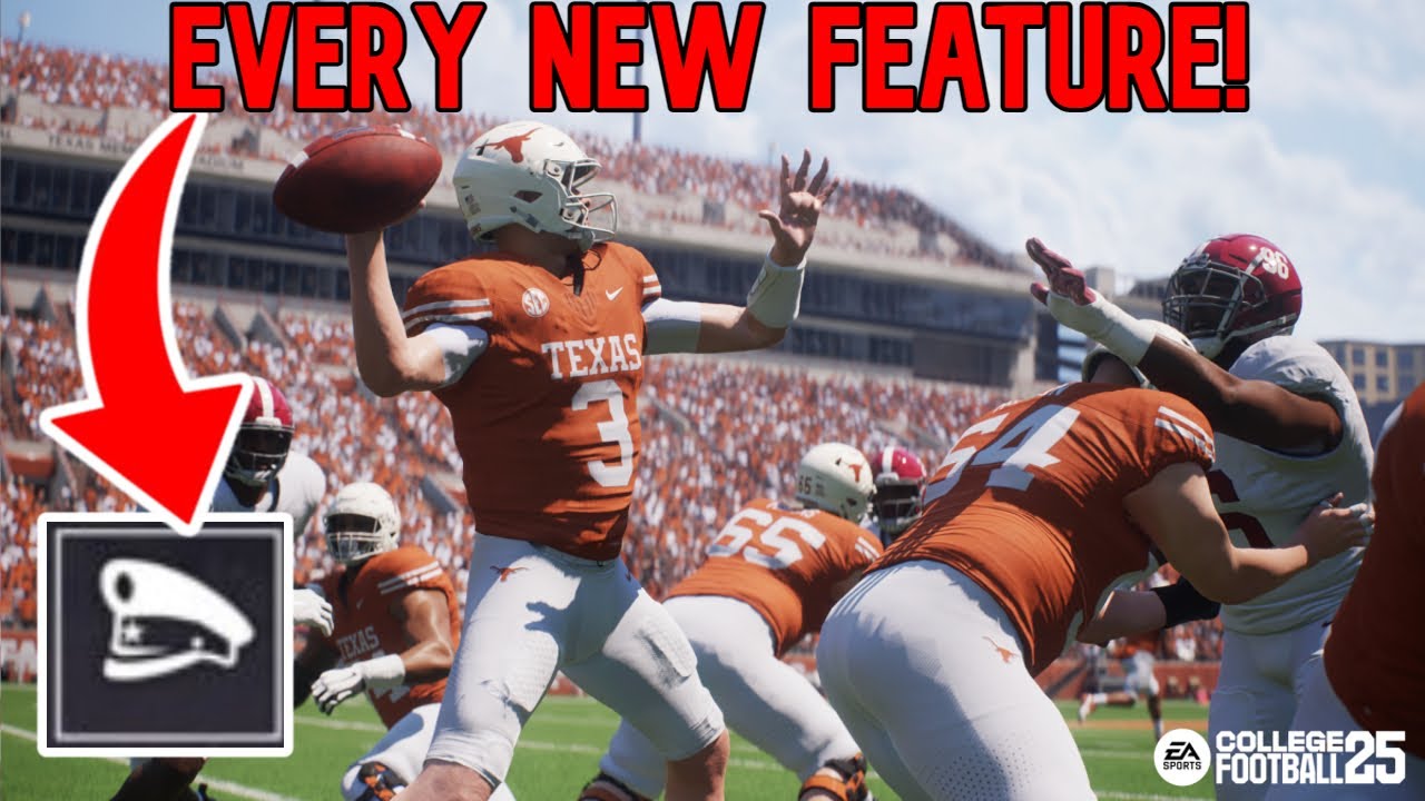Everything U NEED TO KNOW About EA Sports College Football 25 Gameplay ...