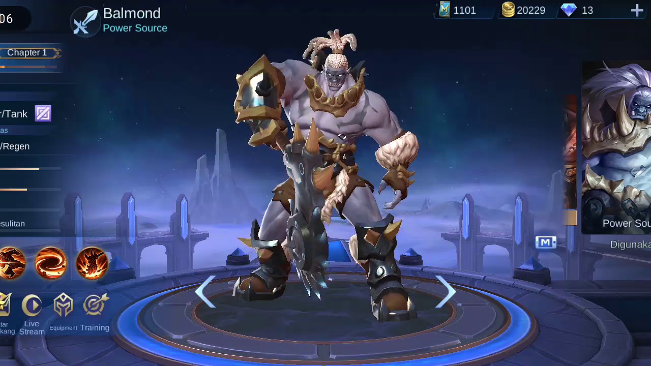 Balmon All New skin Mobile Legend - YouTube