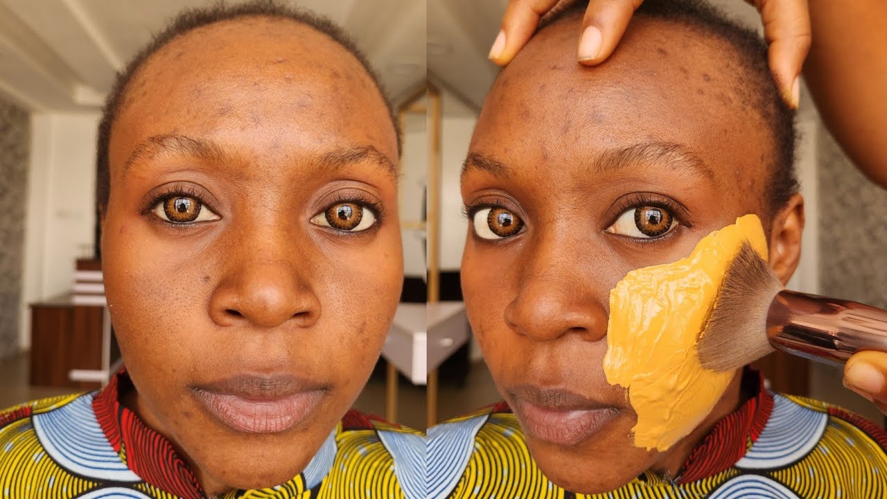 MUST WATCH 😱👆 MAKEUP AND GELE TUTORIAL FOR WOMEN OF COLOUR💄MAKEUP ...