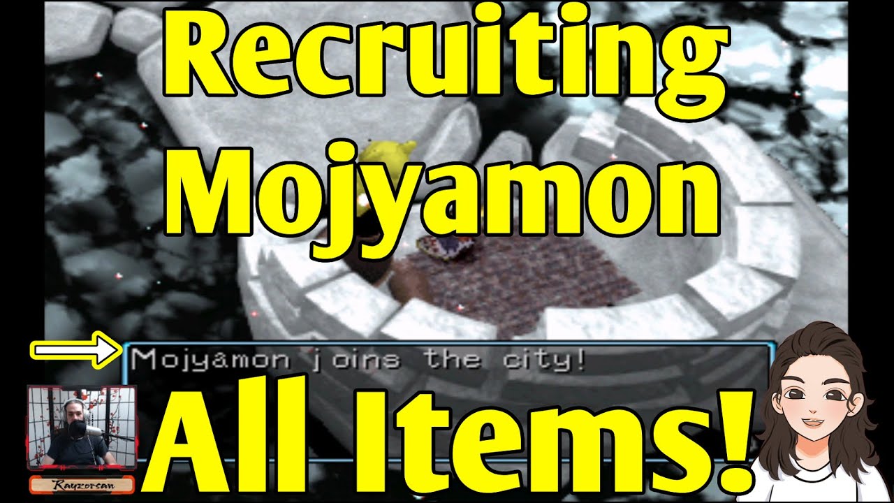 Digimon World 1 Playthrough Part 58 - Recruiting Mojyamon - YouTube