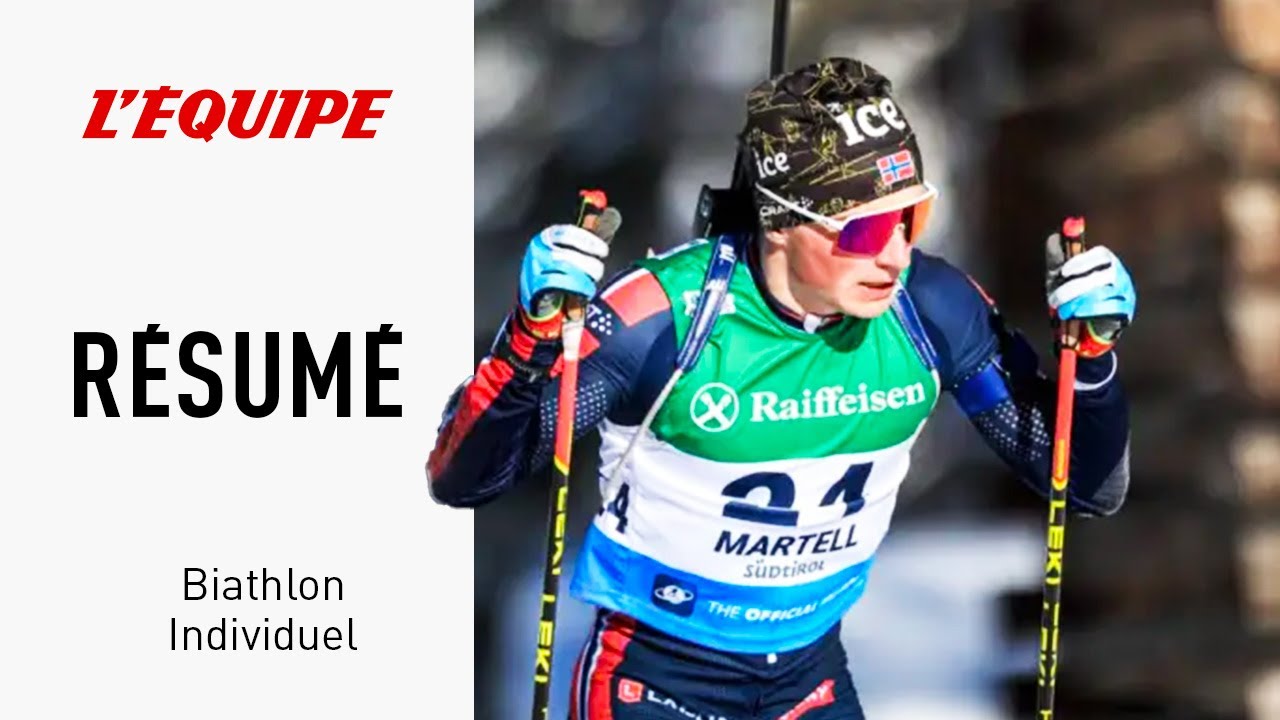 Biathlon - Victoire du Norvégien Isak Frey à Martell : le résumé de l ...