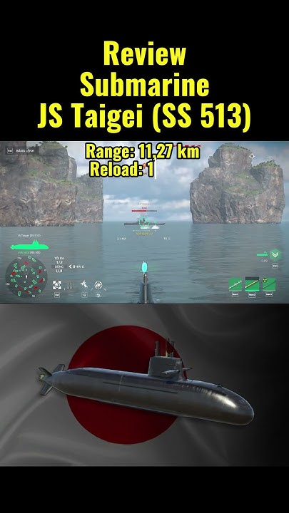 Is the JS Taigei (SS-513) submarine in a modern warship game okay? - YouTube