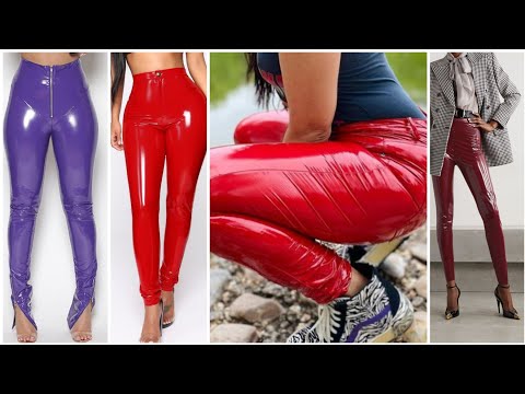mind blowing women latex pants and leggings design