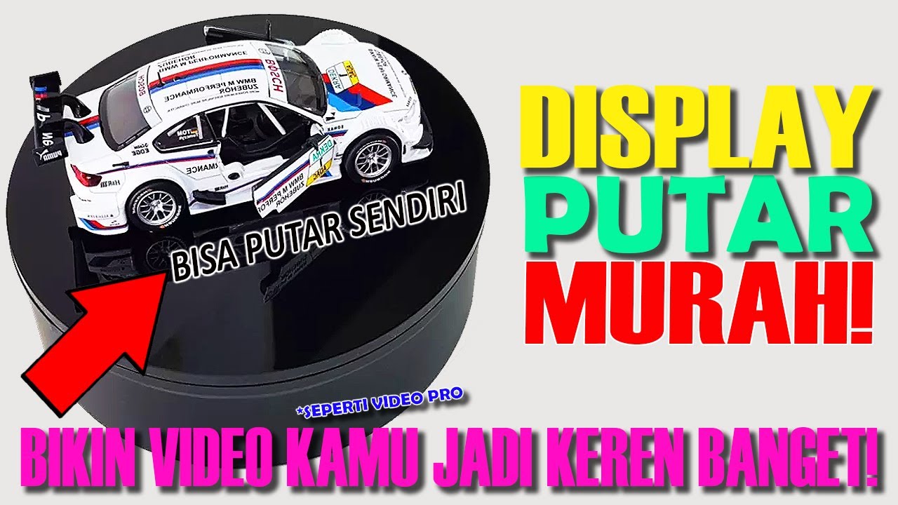 DISPLAY PUTAR Elektrik Termurah Untuk Fotografi dan Video Produk ...