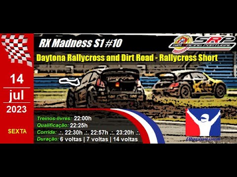 🇵🇹 [iRacing Live] 🇵🇹 RX Madness S1 @ Daytona Rallycross and Dirt Road ...